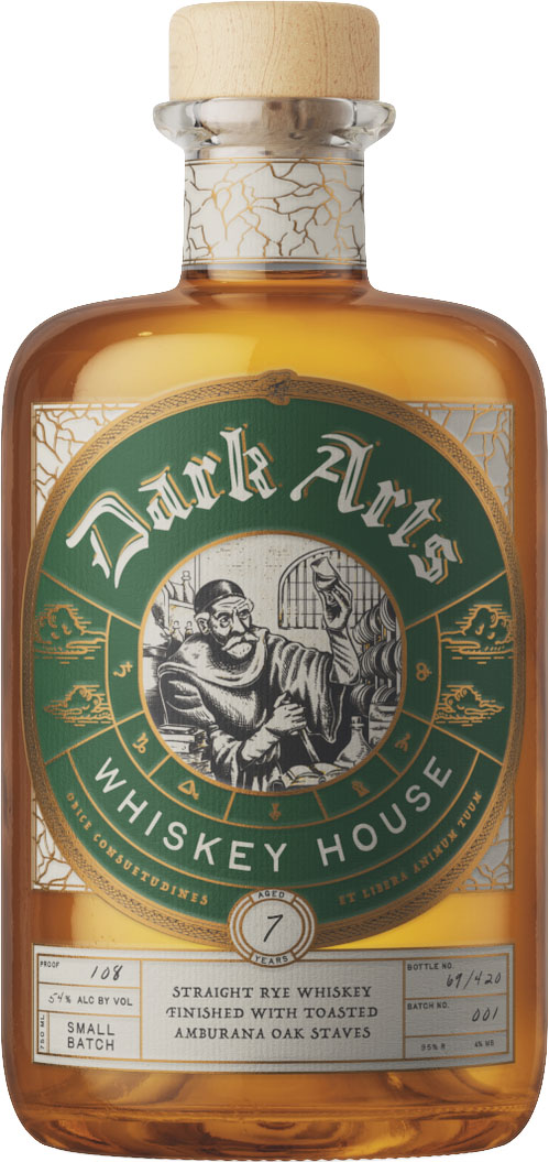 Dark Arts Whiskey House Straight Rye Finished with Toasted Amburana ...