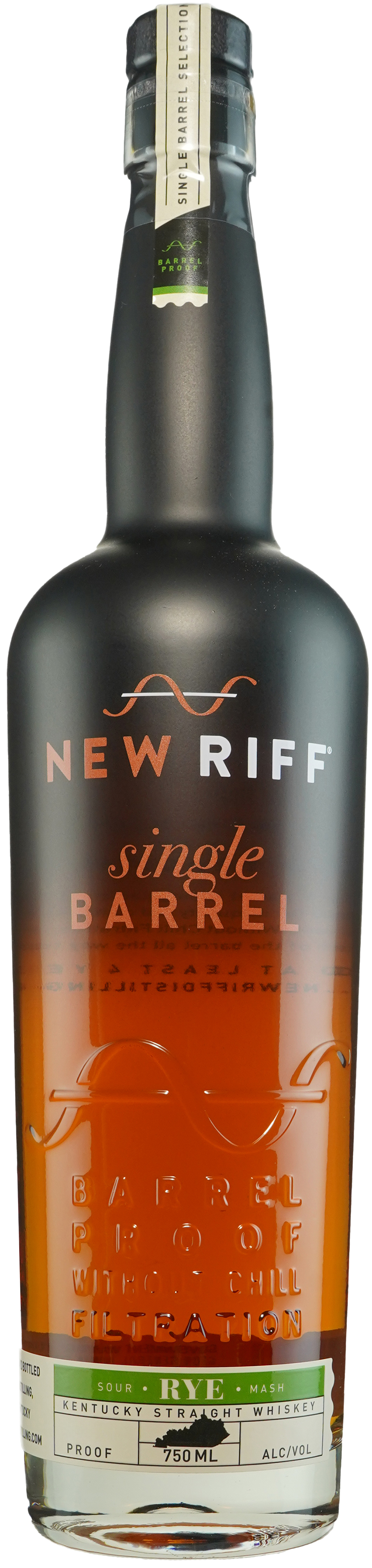 New Riff Distilling Rye Single Barrel # 14583 Binny's Handpicked | 750 ...