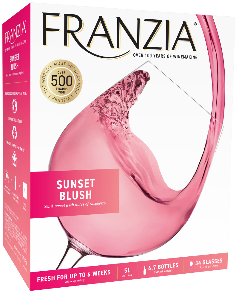 Franzia Sunset Blush Box | 5 L Box