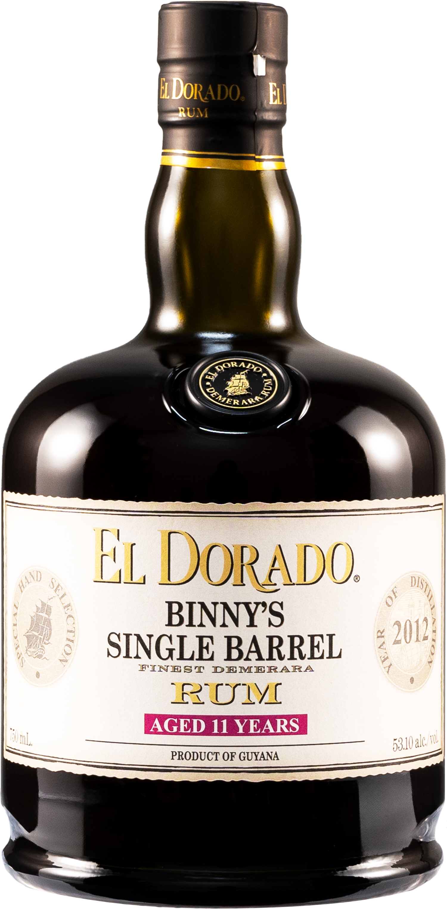 El Dorado 10 year old Single Barrel 032/2023 Binny's Handpicked from ...