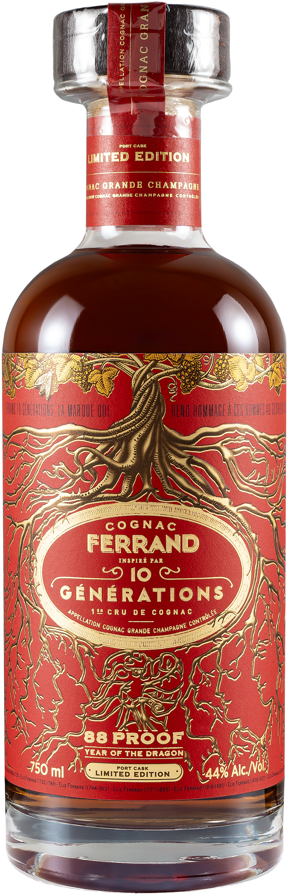 Pierre Ferrand 10 Generations Cognac Year of the Dragon | 750 ml Bottle