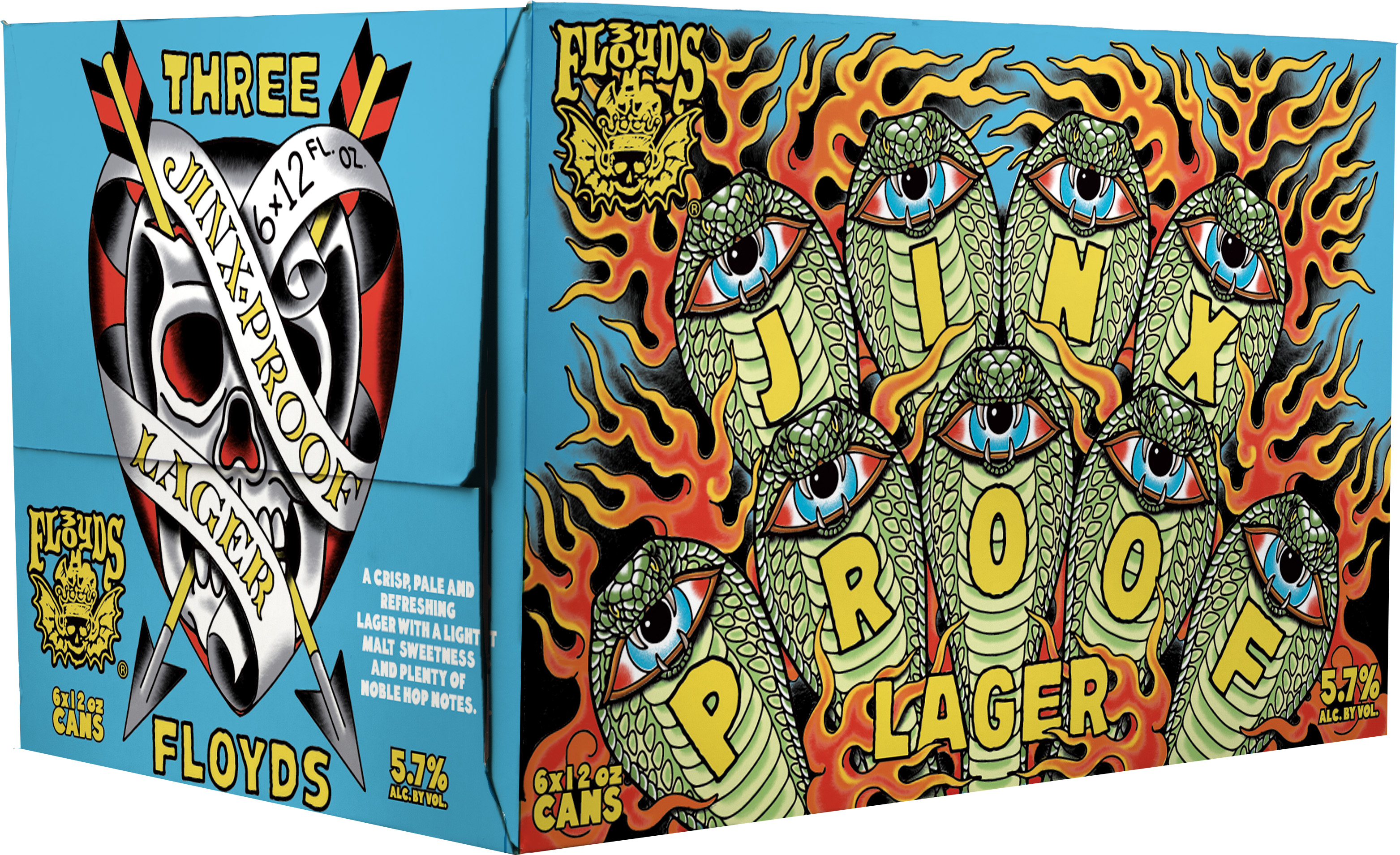 Three Floyds Jinx Proof Lager | 6 pack of 12 oz Can