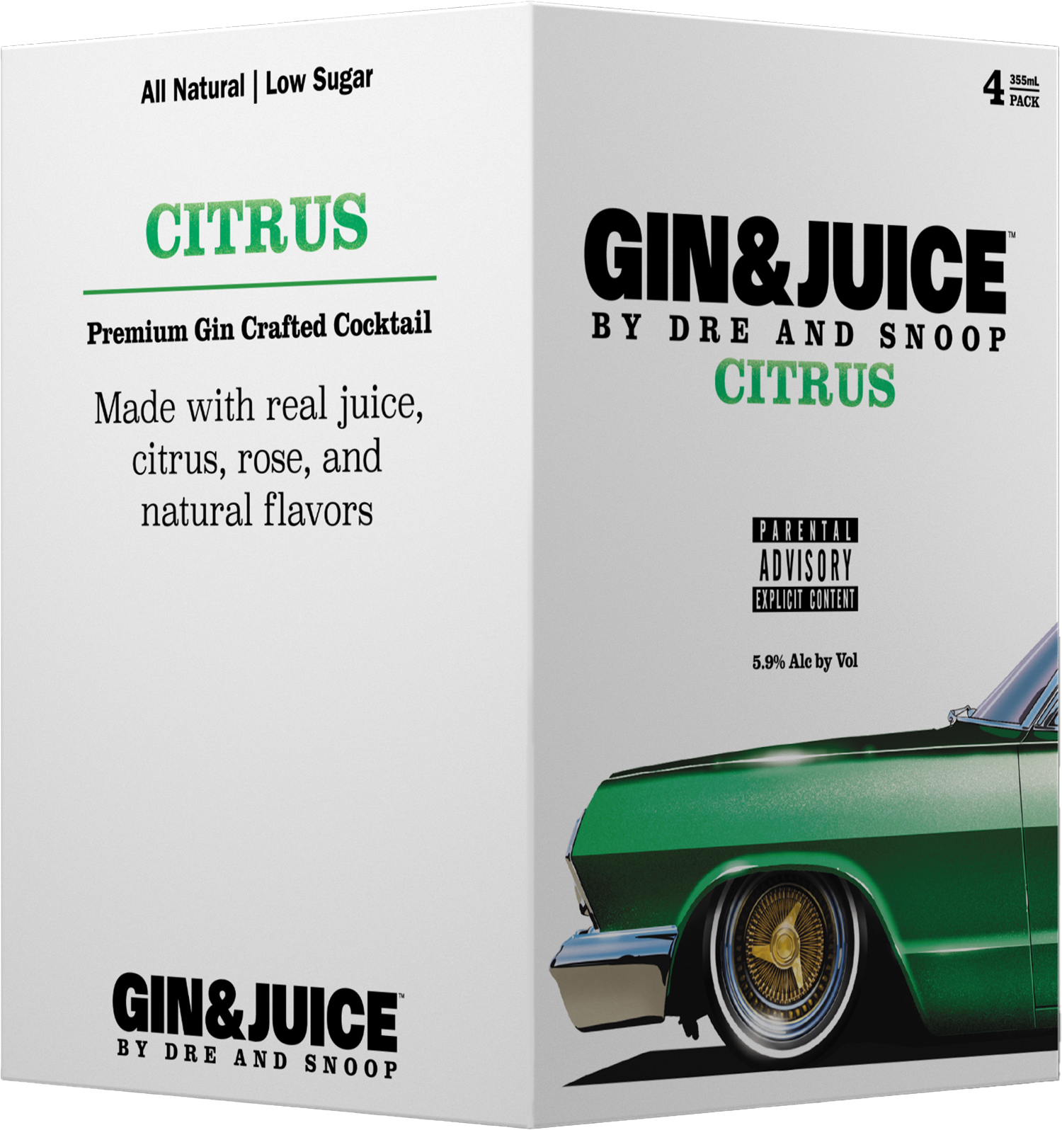 Gin & Juice Variety 8 Pack Cans | 8 pack of 355 ml Can