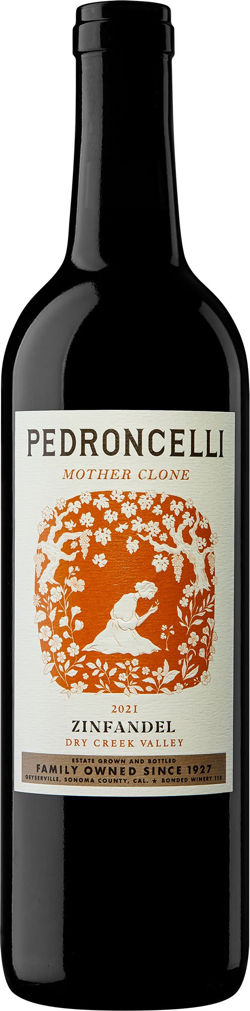 Pedroncelli Zinfandel Mother Clone 2022 | 750 ml Bottle