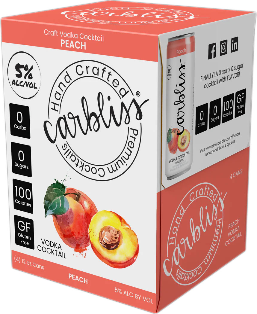 Carbliss Vodka Cocktail Variety 18 Pack Cans | 18 pack of 12 oz Can