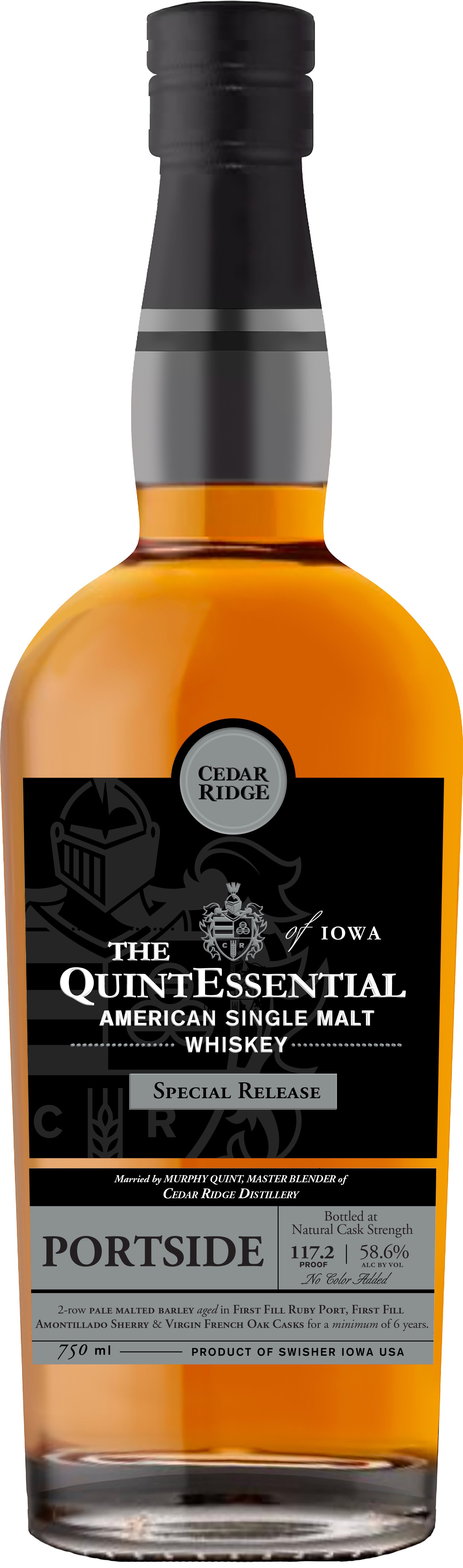 Cedar Ridge The QuintEssential American Single Malt Merlot Cask ...