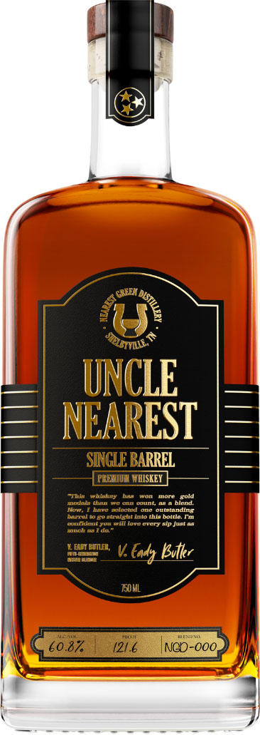 Uncle Nearest Tennessee Whiskey Single Barrel # 1241 Binny's Handpicked ...