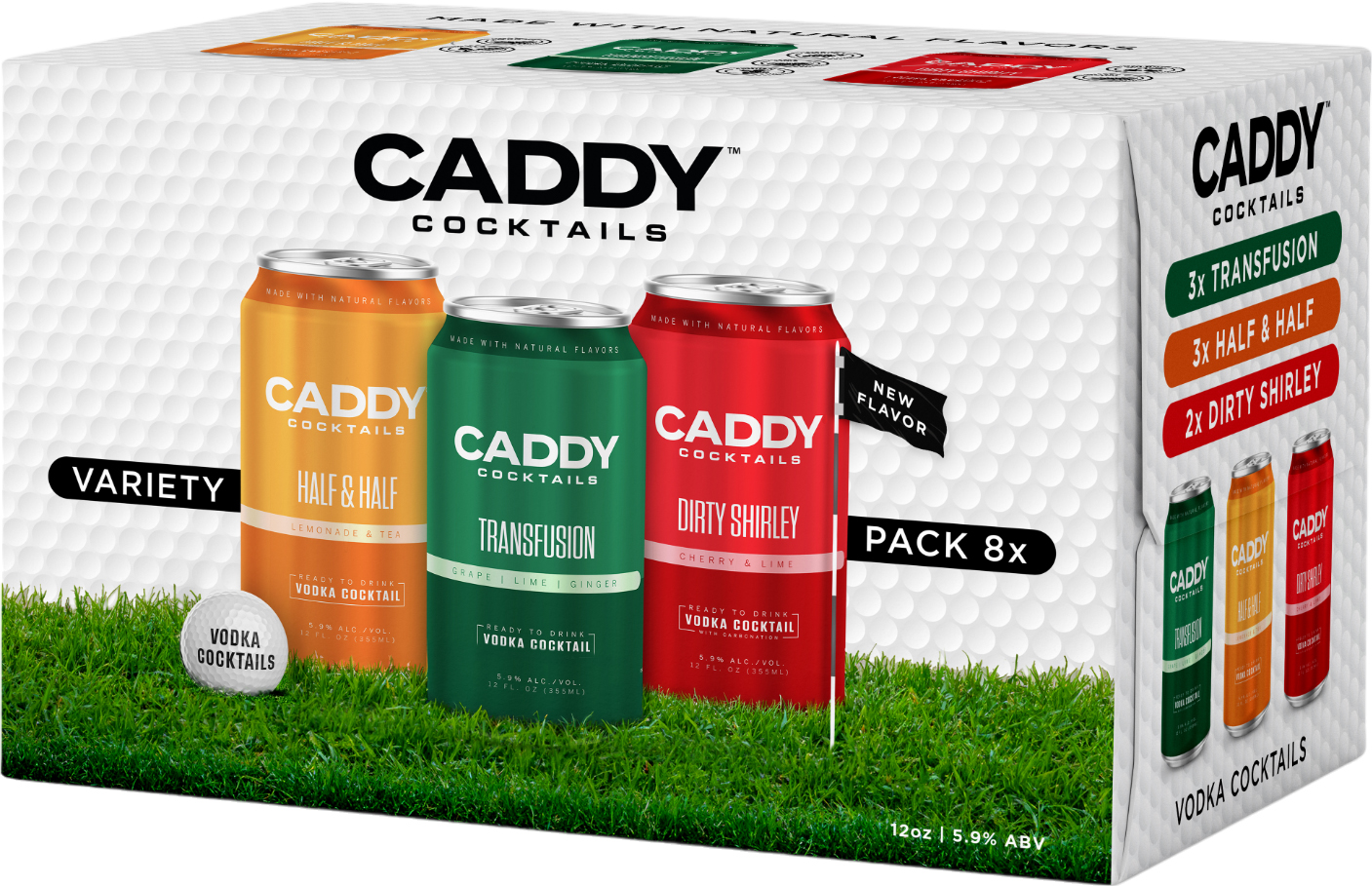Minus 196 Vodka Seltzer Variety 8 Pack Cans | 8 pack of 355 ml Can