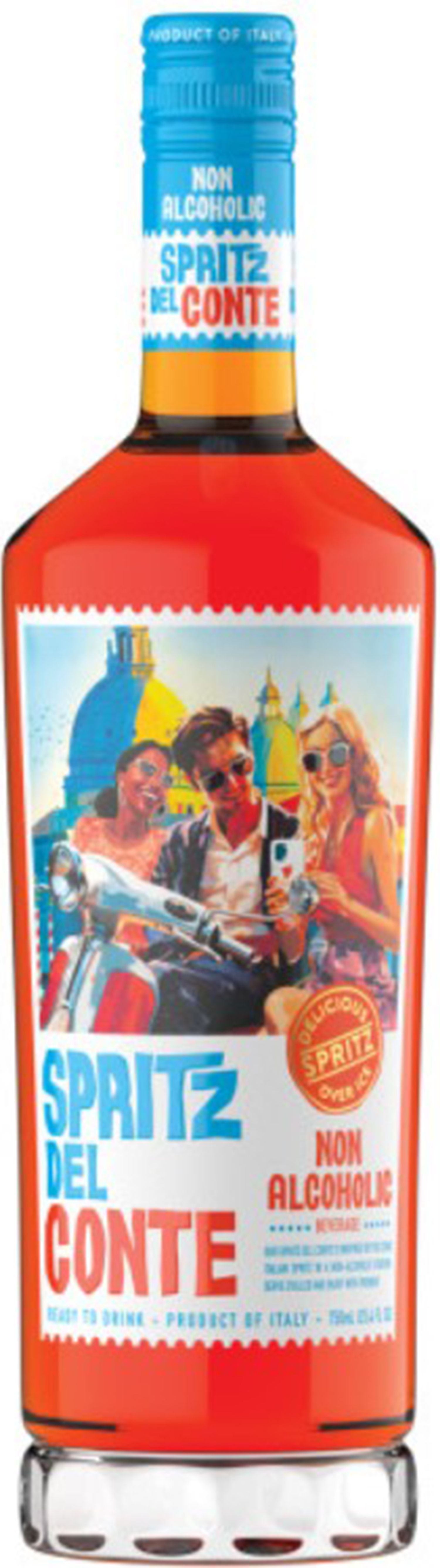Spritz del Conte Non-Alcoholic Lemoncello | 750 ml Bottle