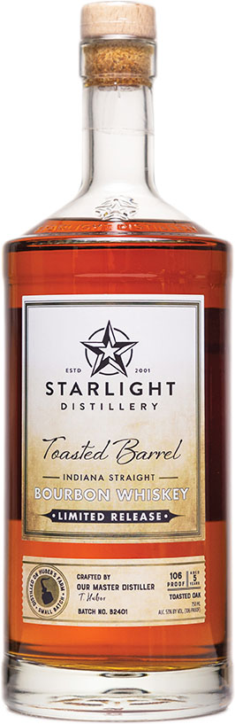Huber's Starlight Distillery Carl T. Indiana Straight Bourbon | 750 ml ...