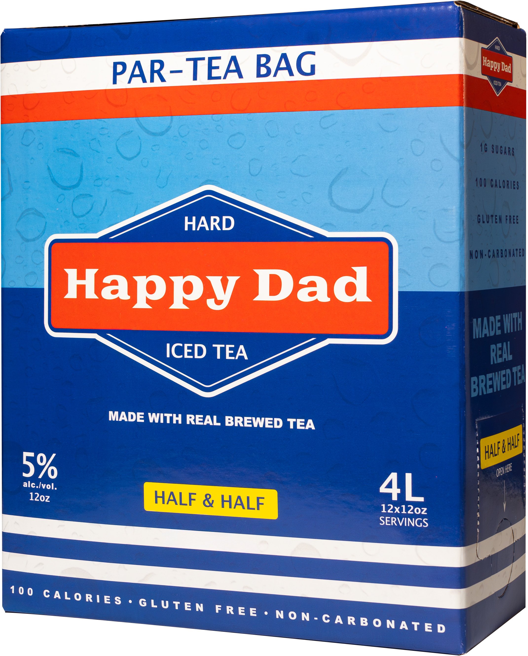 Happy Dad Hard Tea Half & Half 12 Pack Cans | 12 pack of 12 oz Can