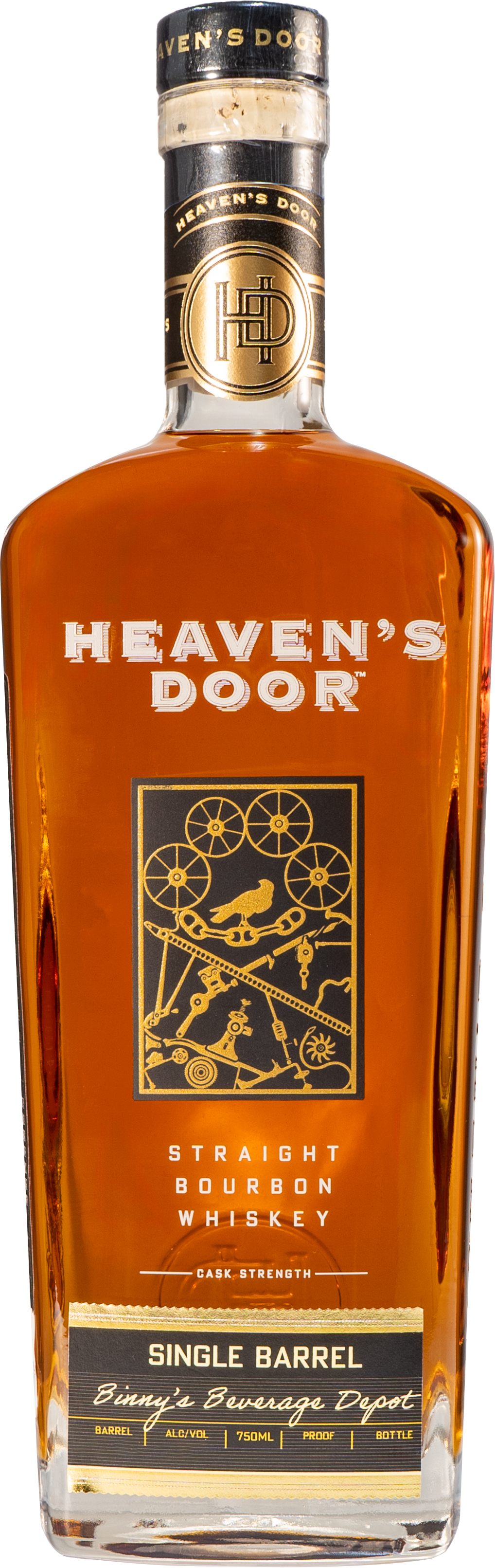 Heaven's Door Bourbon Cask Strength Single Barrel # 50174 TDG Binny's Handpicked | 750 ml Bottle