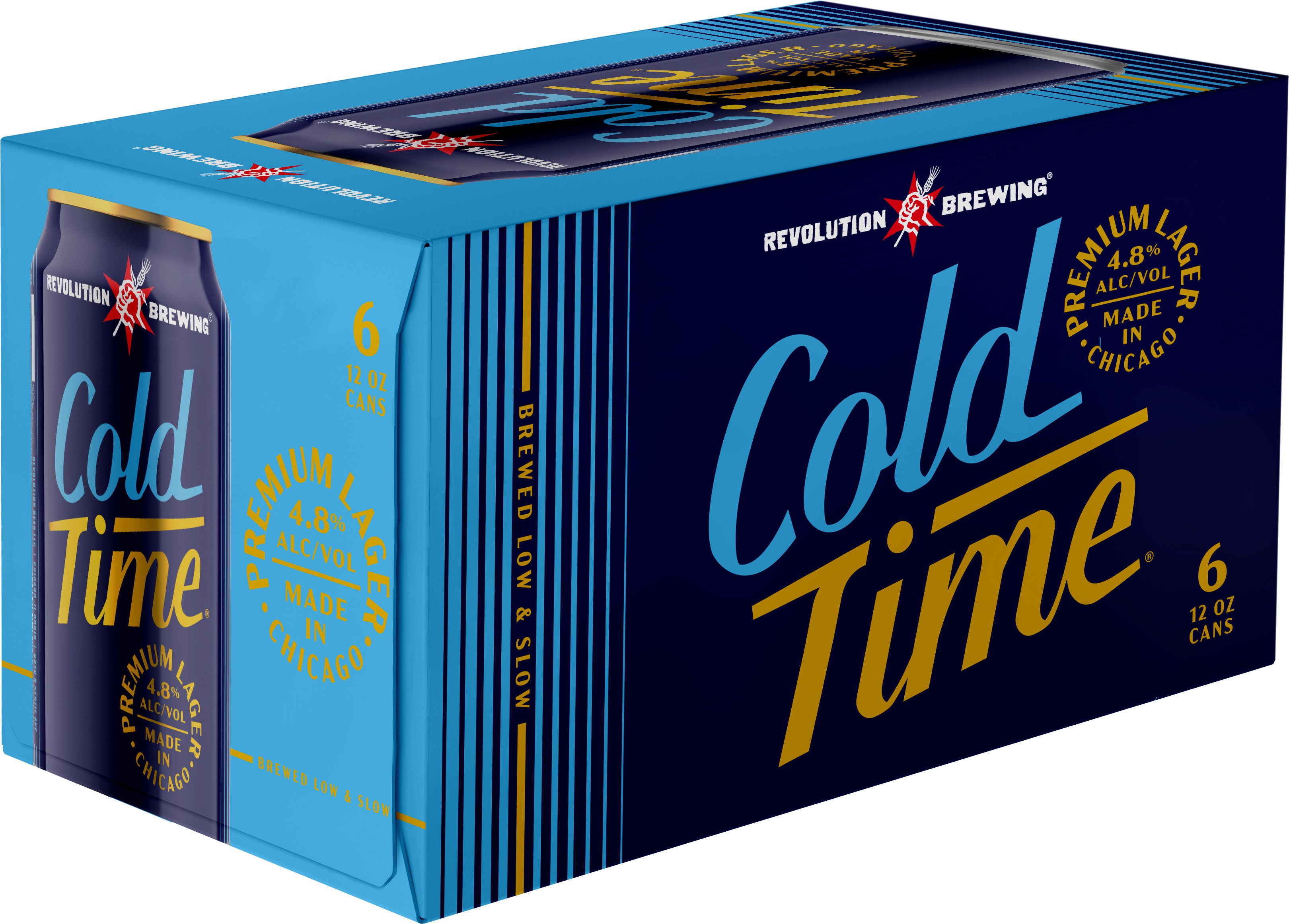 Revolution Cold Time Premium Lager | 12 pack of 12 oz Can