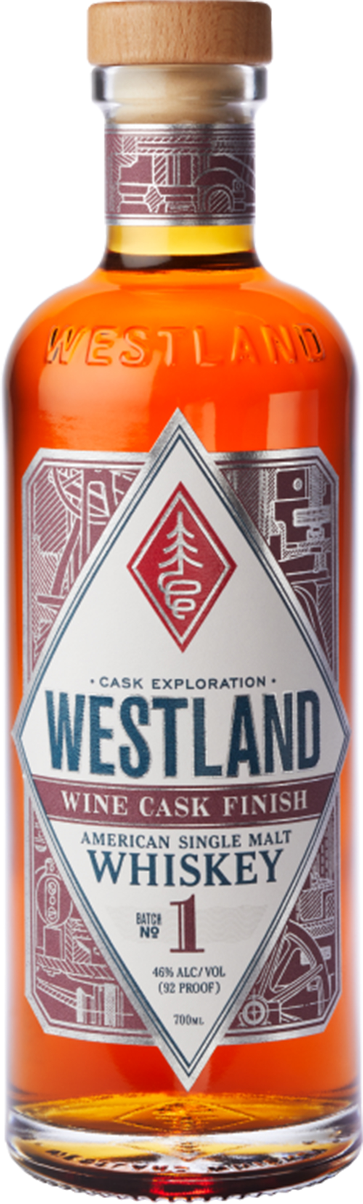 Westland Beer Cask Finish American Single Malt Whiskey | 700 ml Bottle