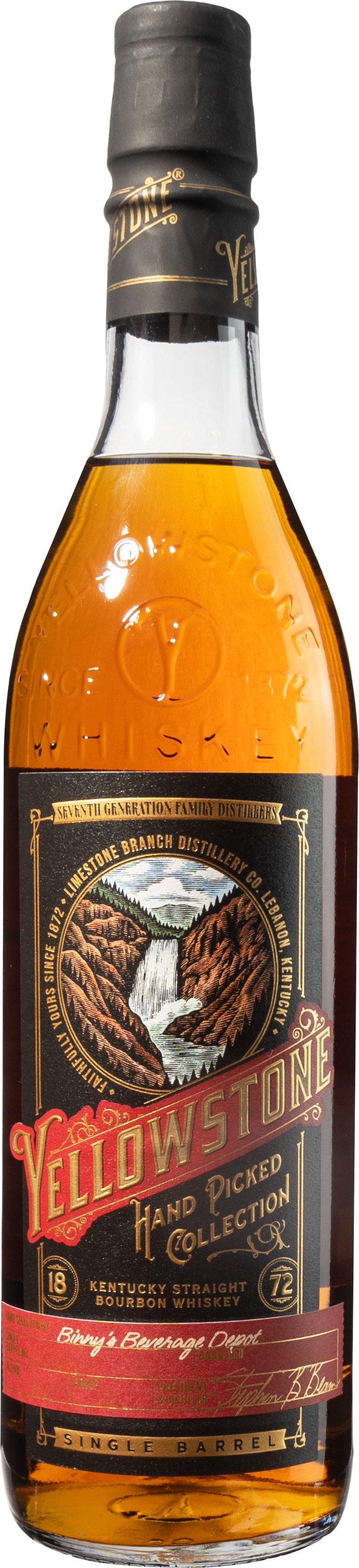 Yellowstone Handpicked Collection 109 Proof Bourbon Single Barrel ...