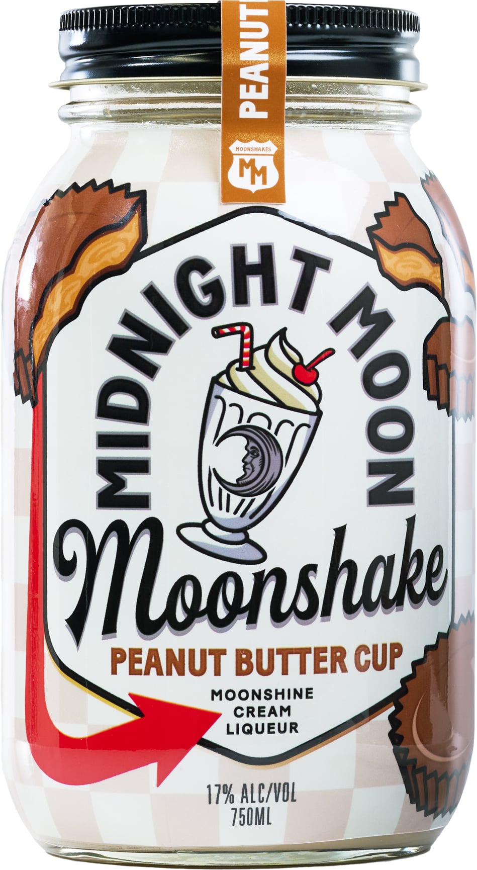 Midnight Moonshake Cookies & Cream | 750 ml Bottle