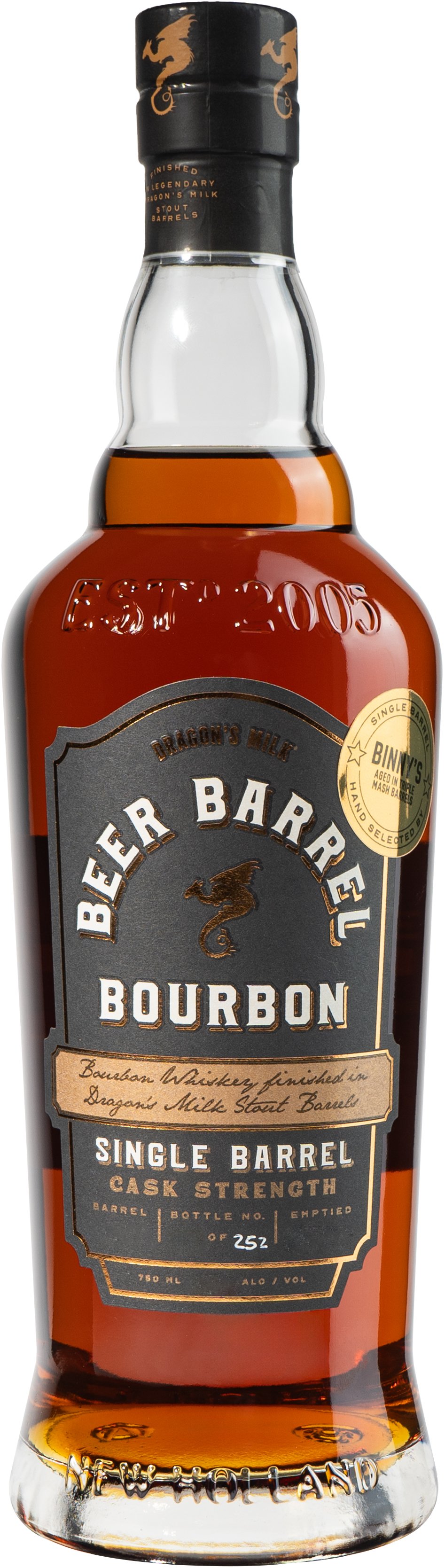 New Holland Artisan Spirits Dragon's Milk Beer Barrel Aged Bourbon ...