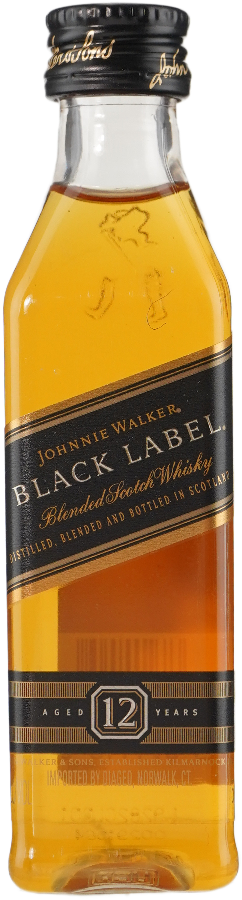 Johnnie Walker Black Label | 200 ml Bottle