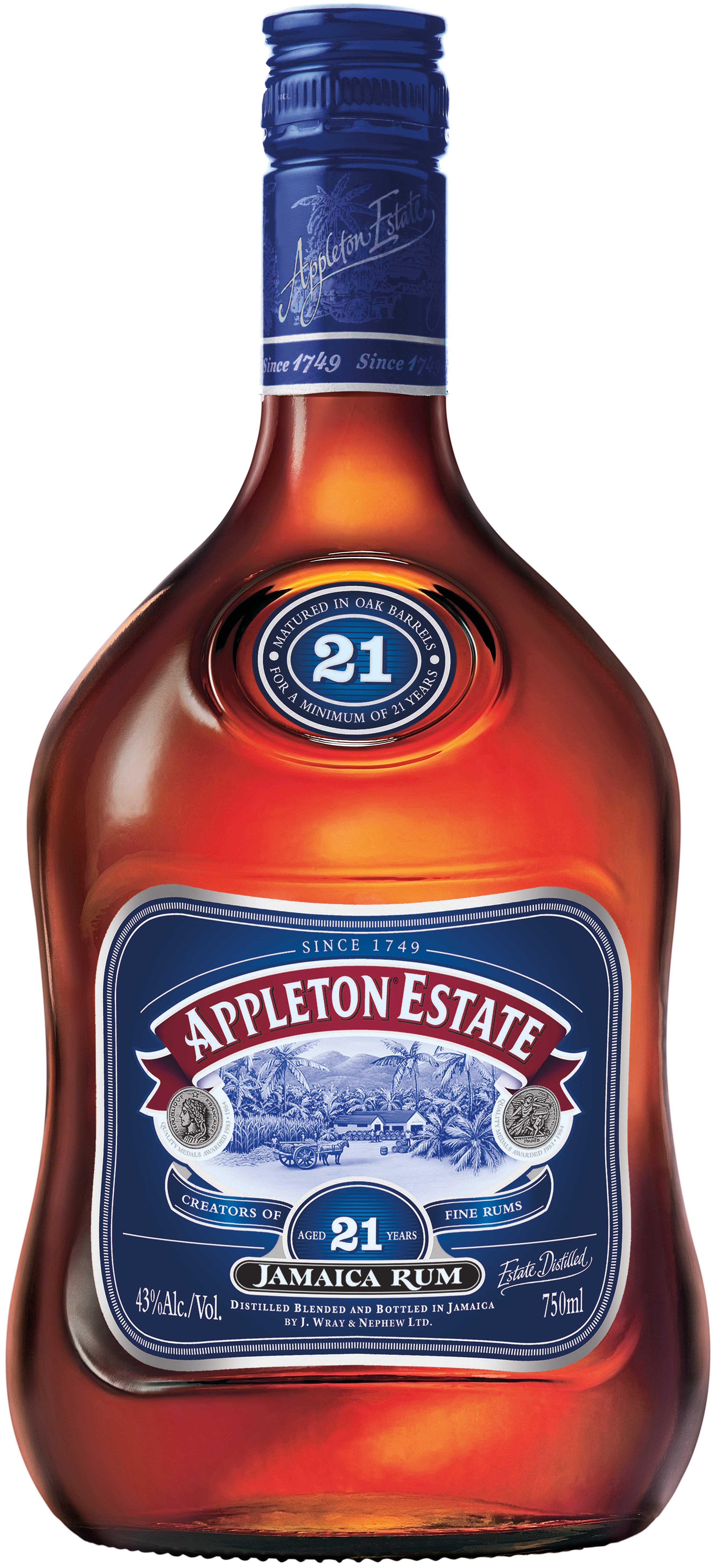 Appleton 21 Year Old Rum | 750 ml Bottle