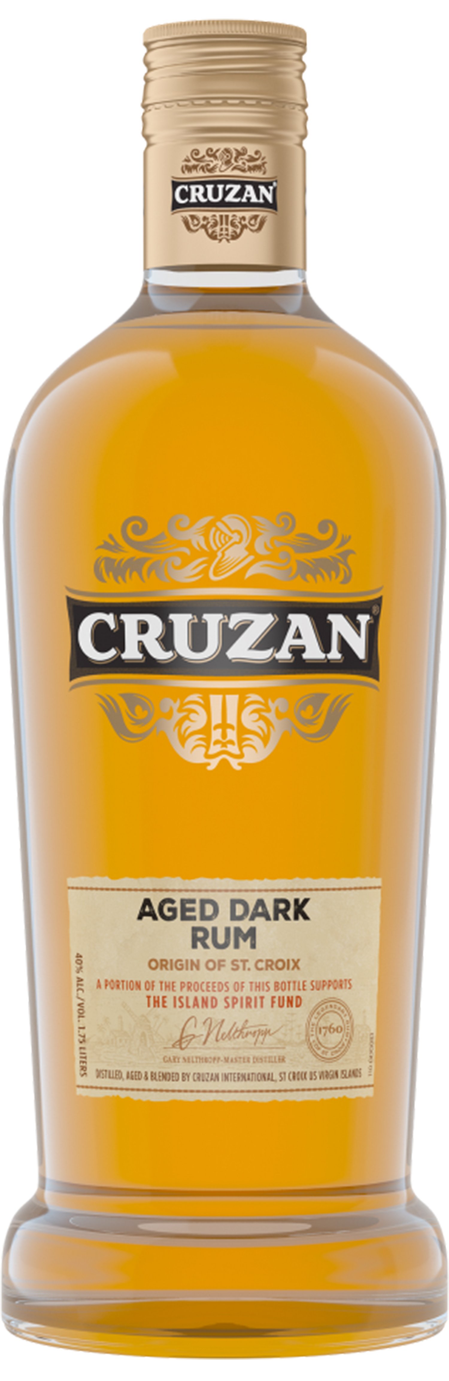 Cruzan Aged Dark Rum | 750 ml Bottle