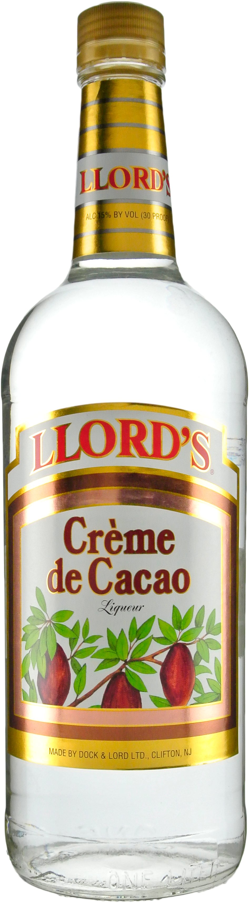 Llord's Creme De Cacao Dark | 1 L Bottle