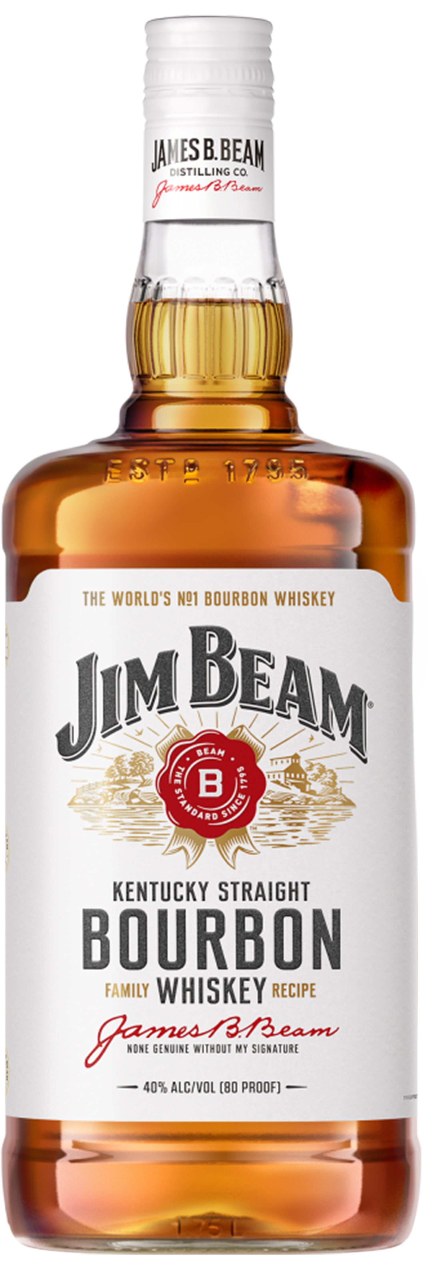 Jim Beam Bourbon | 750 ml Bottle