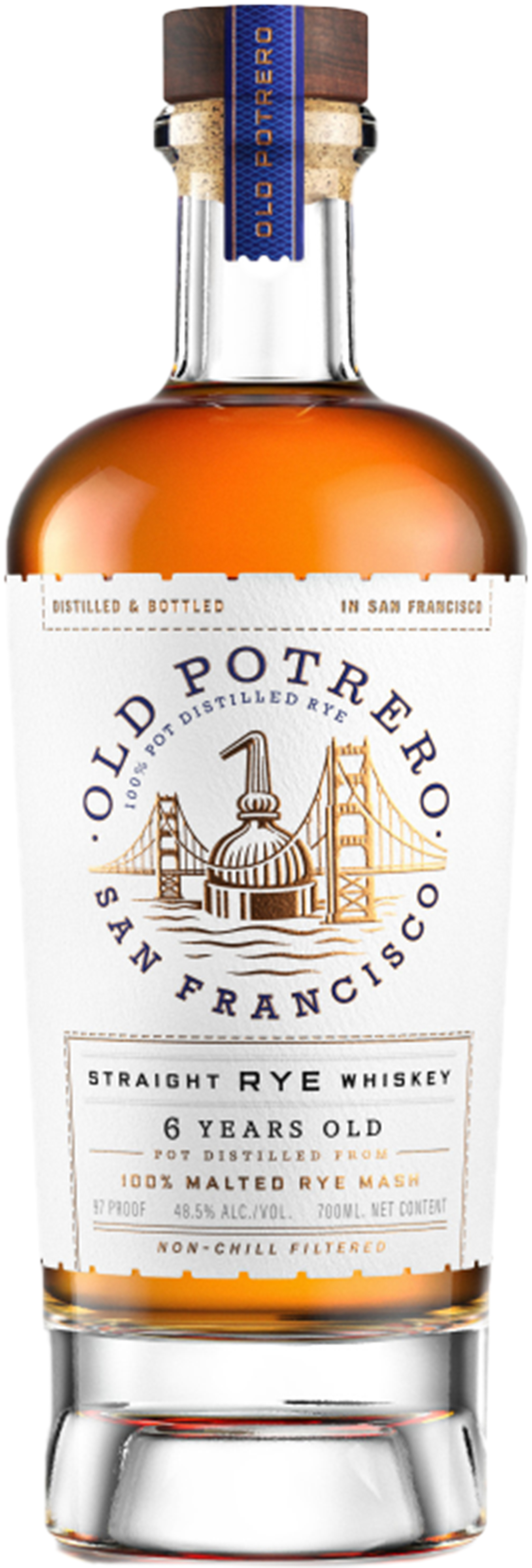 Old Potrero 9 year 7 month old Cask Strength Straight Rye Single Cask ...