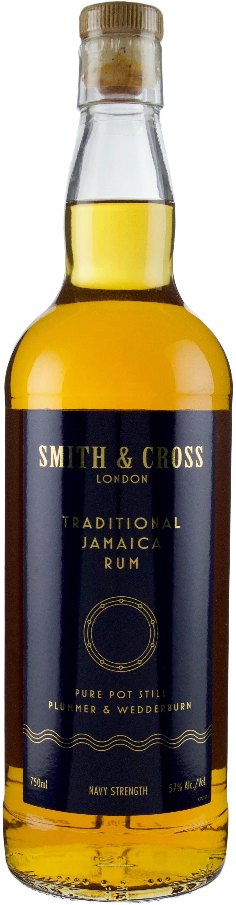 Smith & Cross Navy Strength Rum | 750 ml Bottle