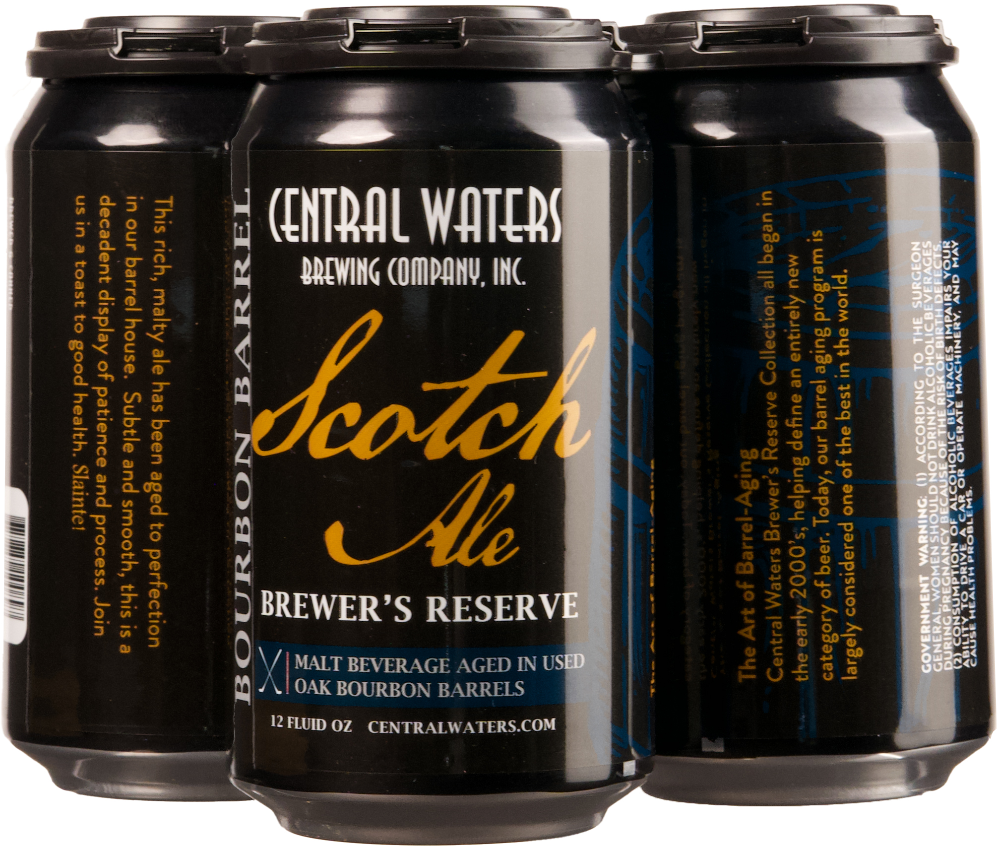 Central Waters Brewer's Reserve Bourbon Barrel Scotch Ale