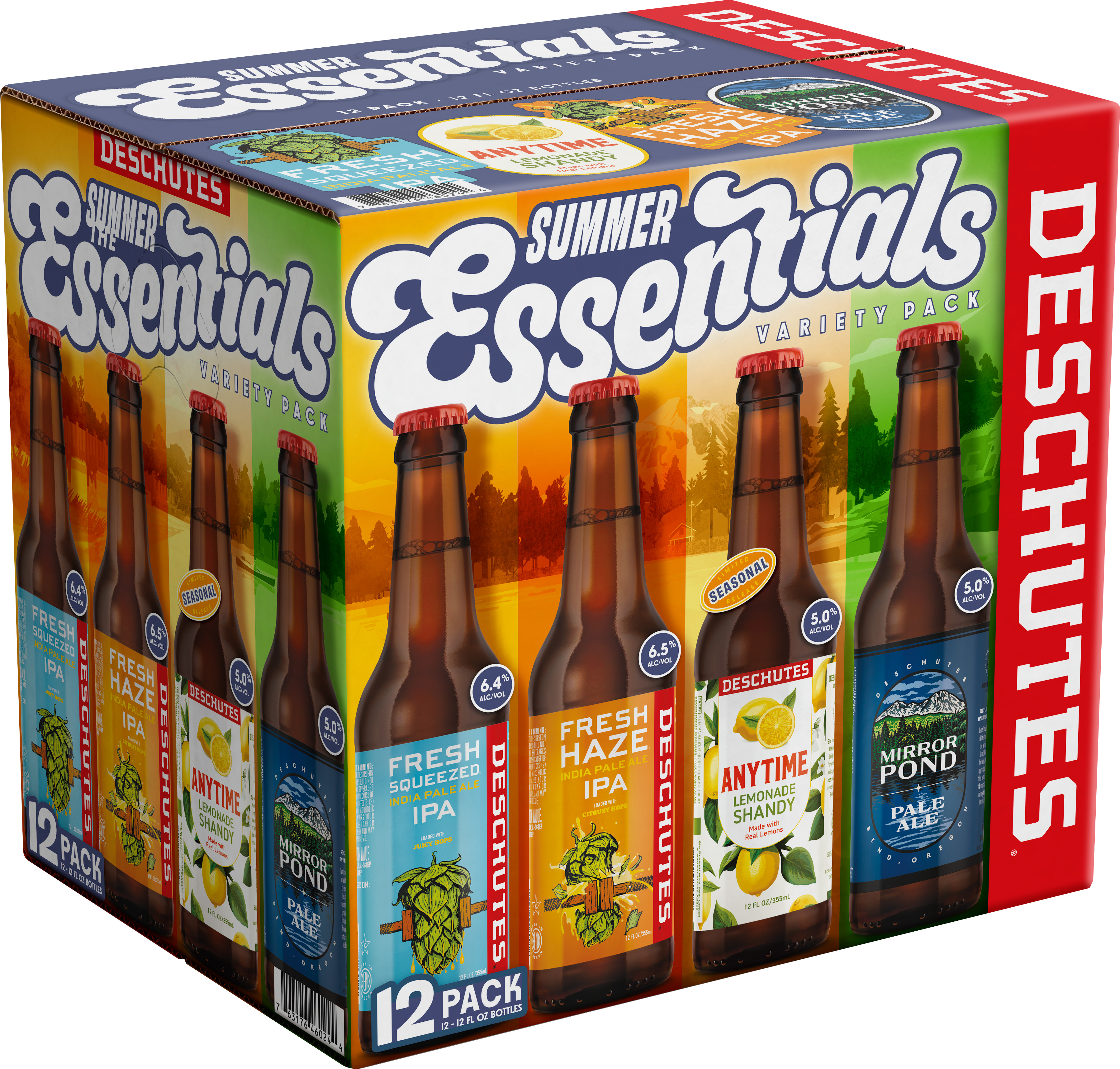 Deschutes Variety Pack | 12 pack of 12 oz Can