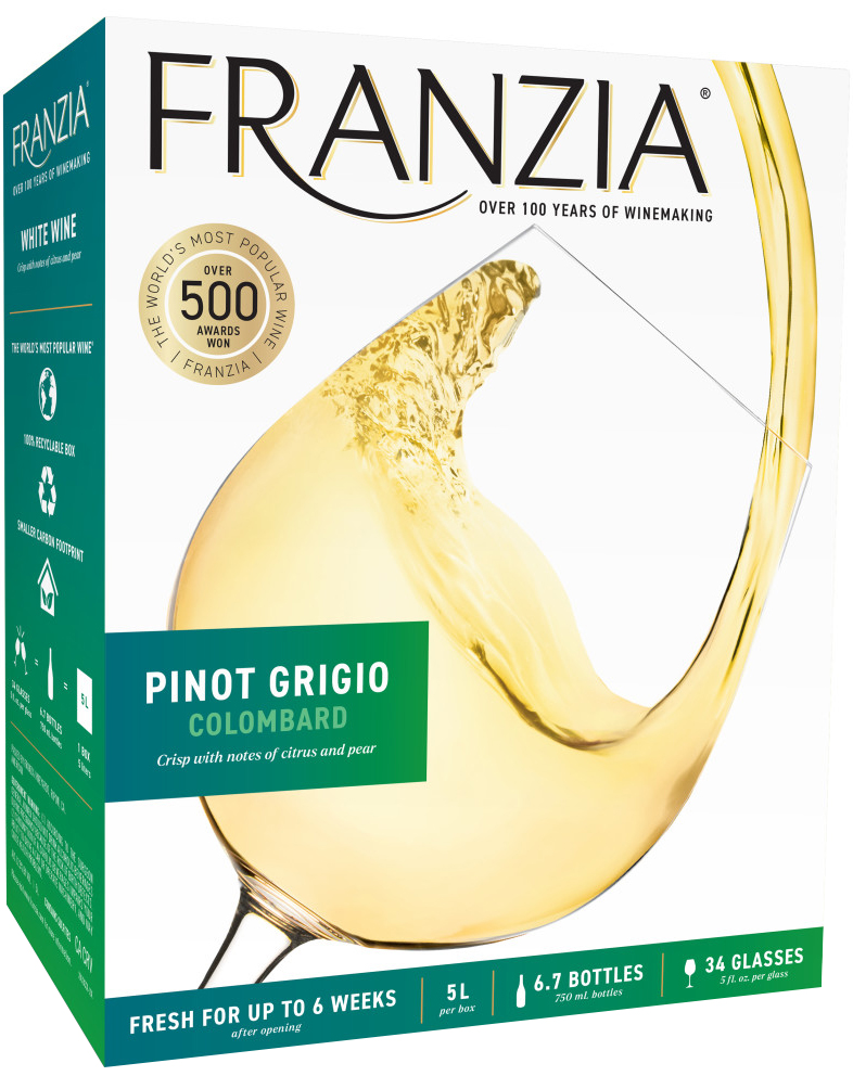 Franzia Pinot Grigio Colombard Box | 5 L Box
