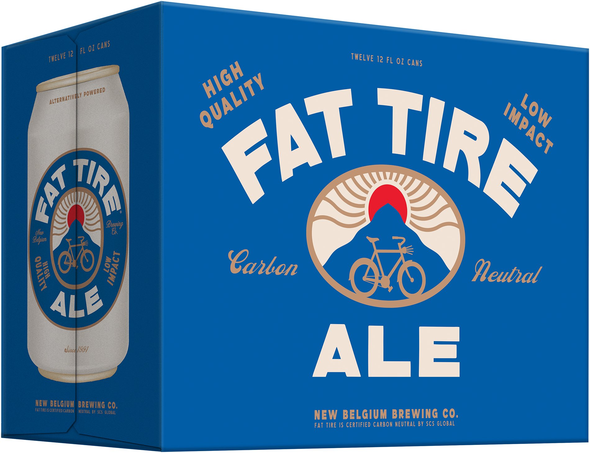 New Belgium Fat Tire | 12 pack of 12 oz Bottle