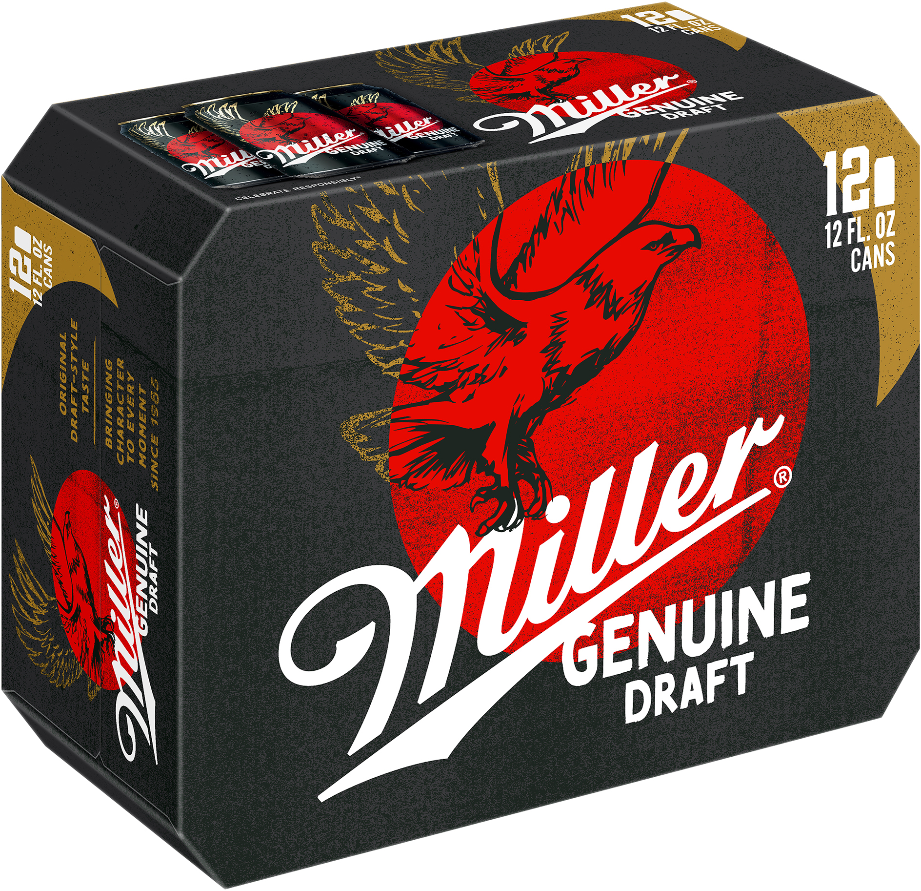 Miller Genuine Draft | 24 pack of 12 oz Can