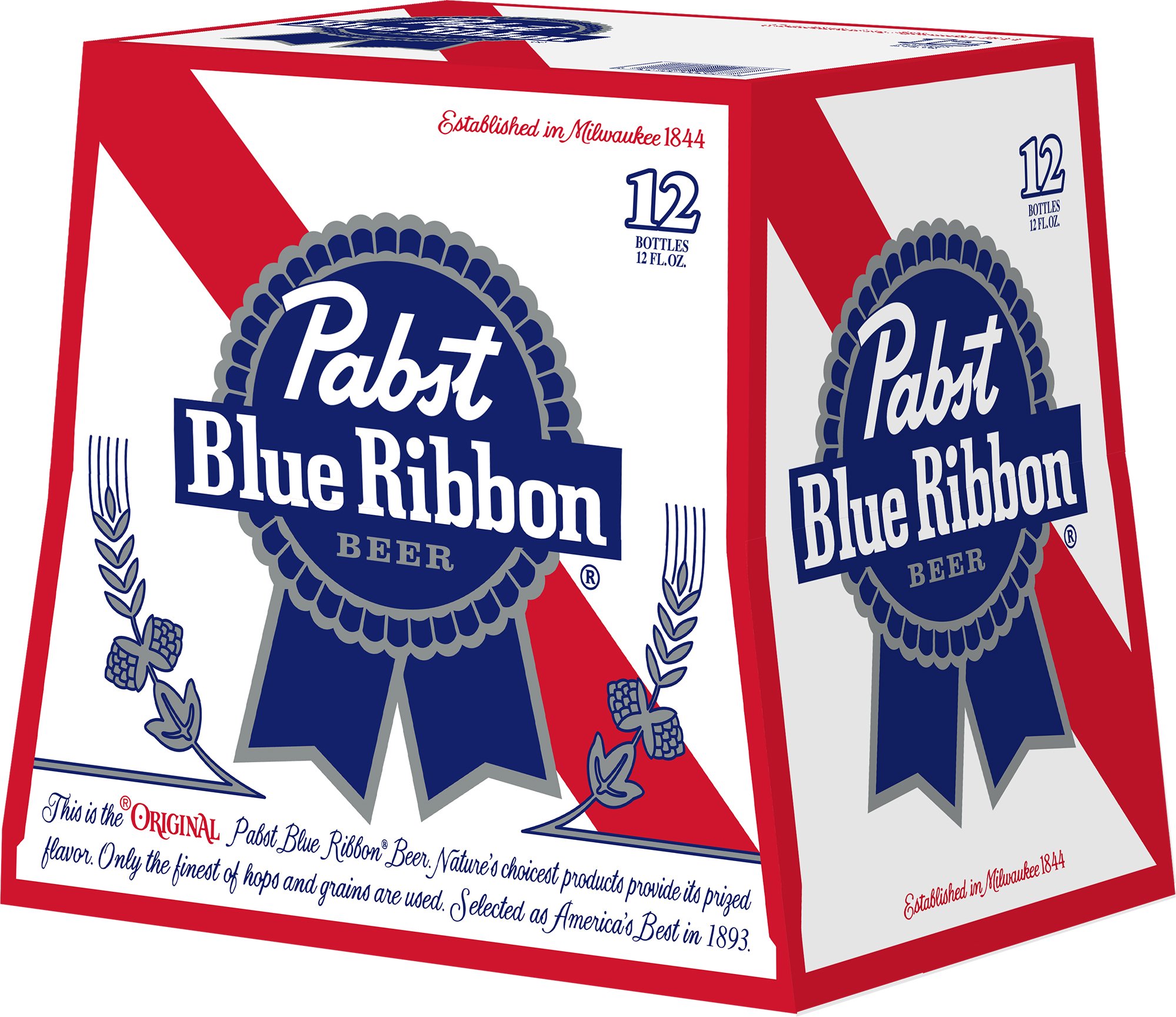 Pabst Blue Ribbon Bottle