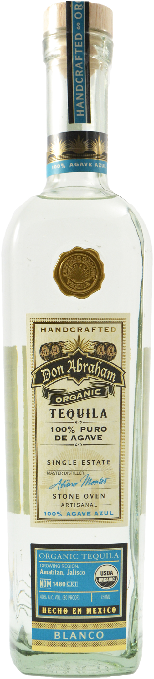 Don Abraham Organic Reposado Tequila | 750 ml Bottle