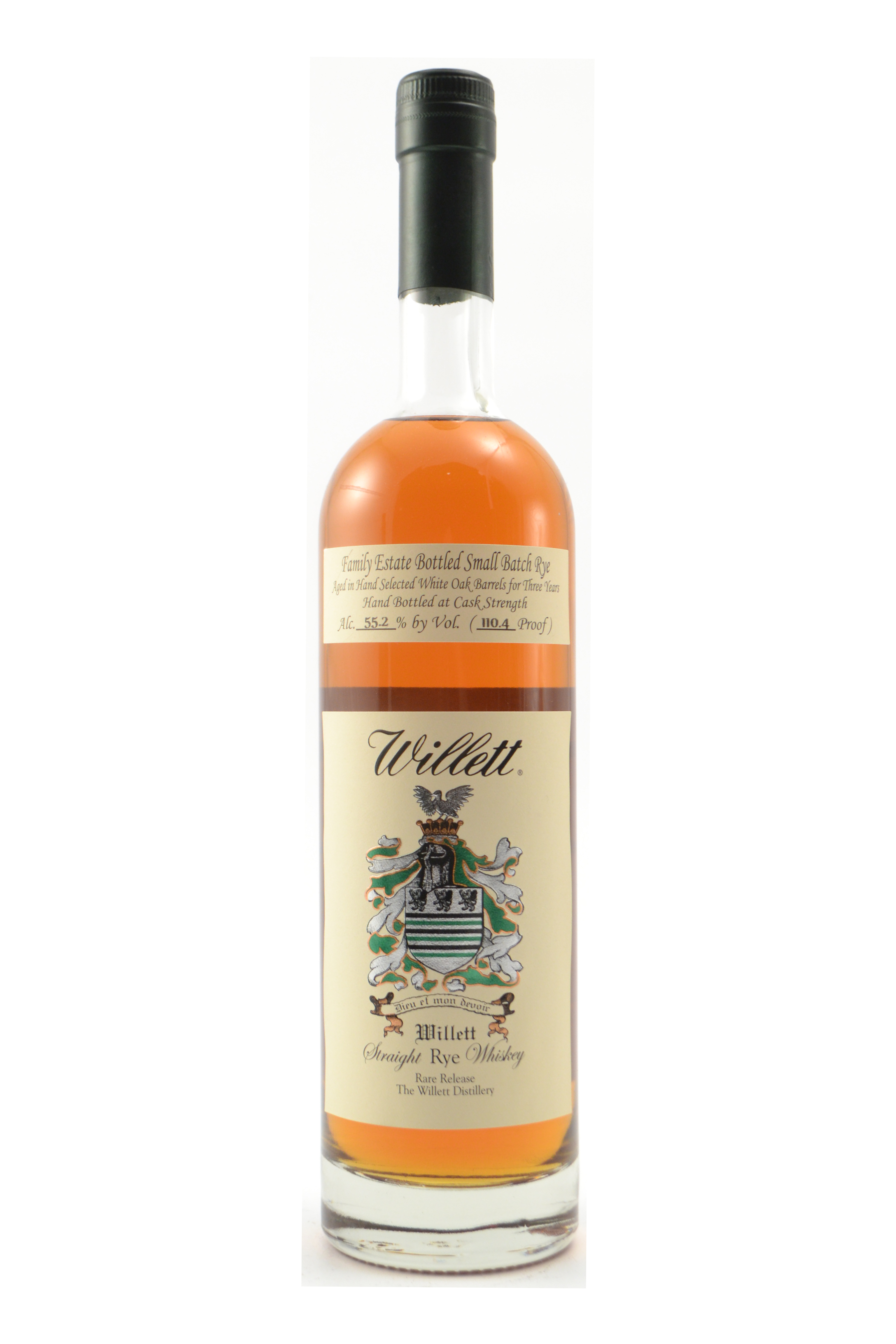 Willett Family Estate 4 year old Single Barrel Rye Willett Distilled ...