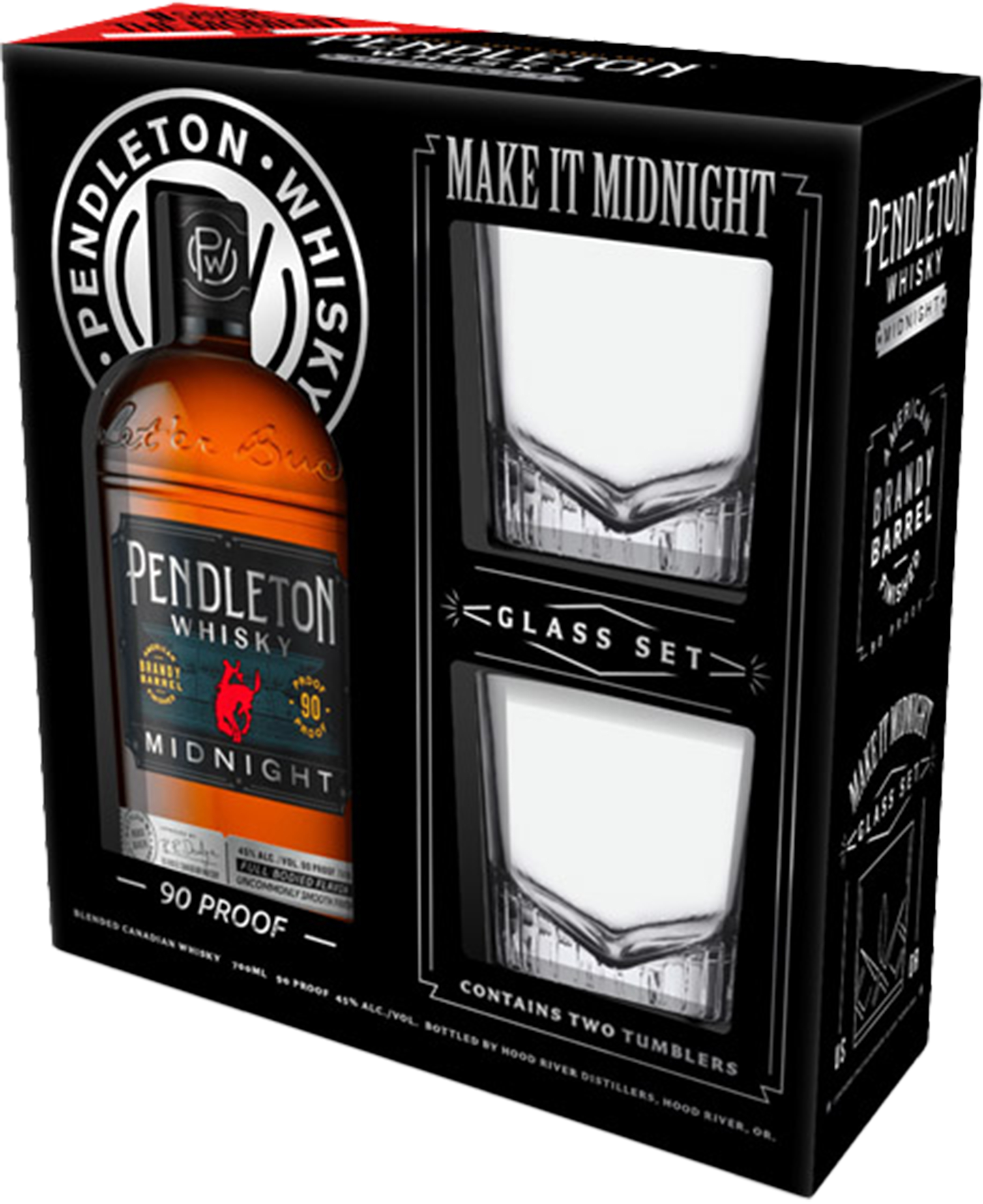 Pendleton Midnight Blended Canadian Whisky | 750 ml Bottle