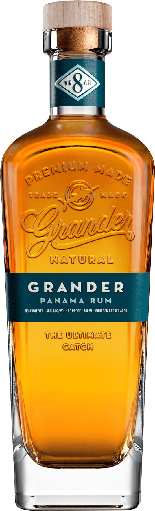 DeHart Grander 8 year old Panama Rum | 750 ml Bottle