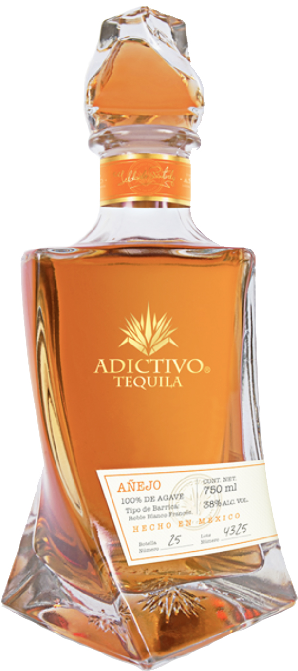 Adictivo Extra Anejo Tequila Clear Bottle | 750 ml Bottle