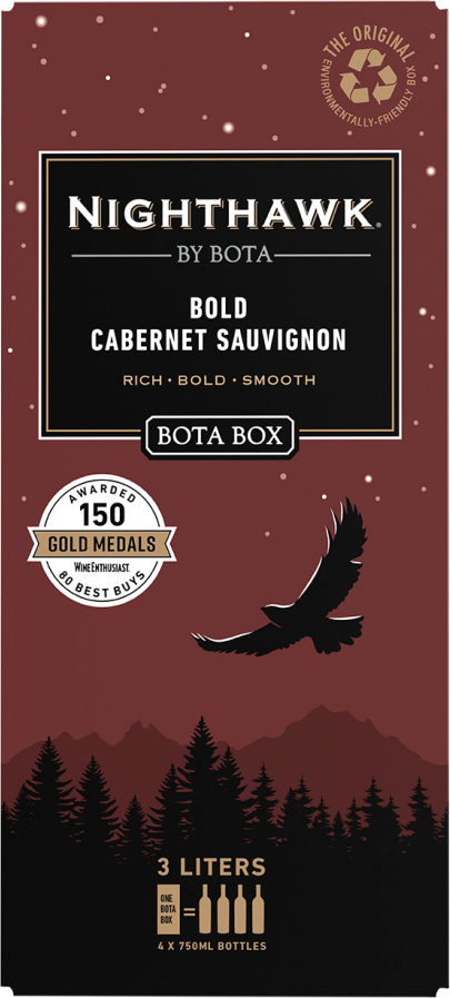 Bota Box Nighthawk Pinot Noir | 3 L Box