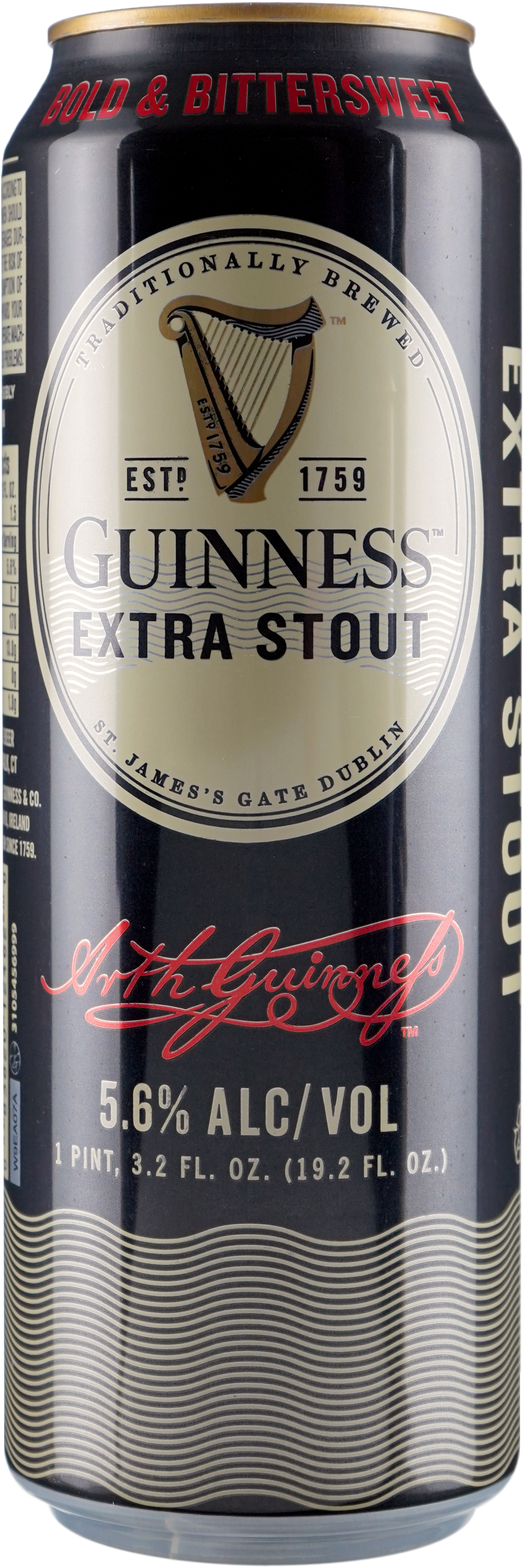 Guinness Extra Stout | 12 pack of 11.2 oz Bottle